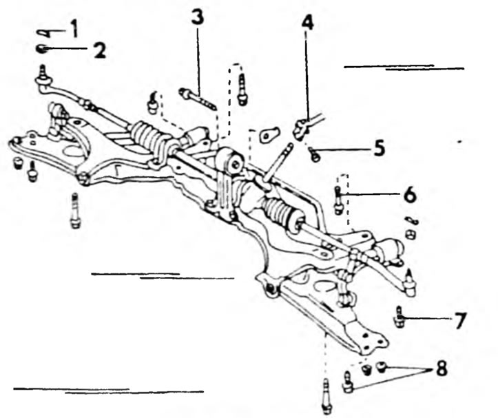 Removal and installation steering (Toyota Carina T170, 1988-1992 ...