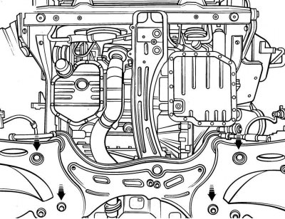 Removal and installation the engine (Toyota RAV 4 XA10, 1994-2000 ...